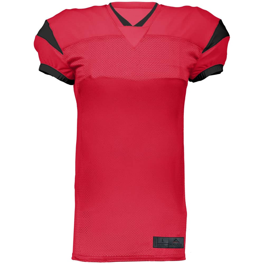 Slant Red-Black Football Jersey – Jersey Factory USD