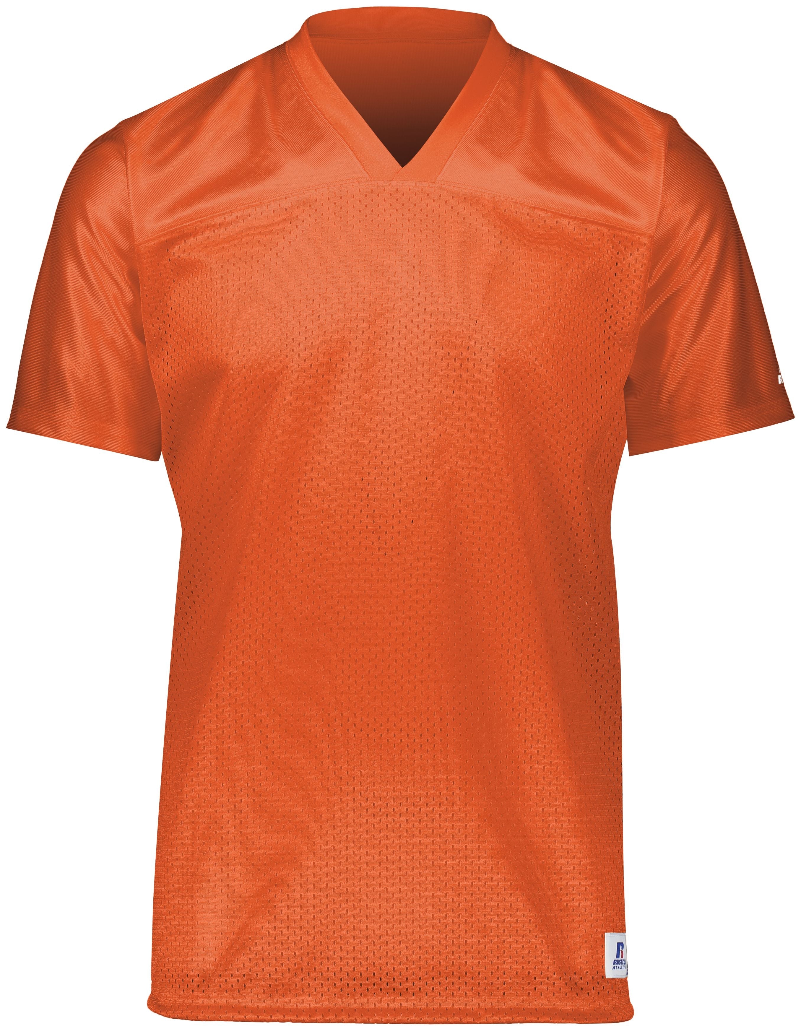 Solid Burnt Orange Flag Football Jersey – Jersey Factory USD