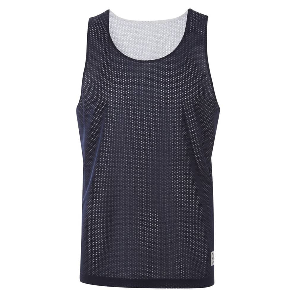 Pro Mesh Reversible Tank Top True Navy/White – Jersey Factory USD